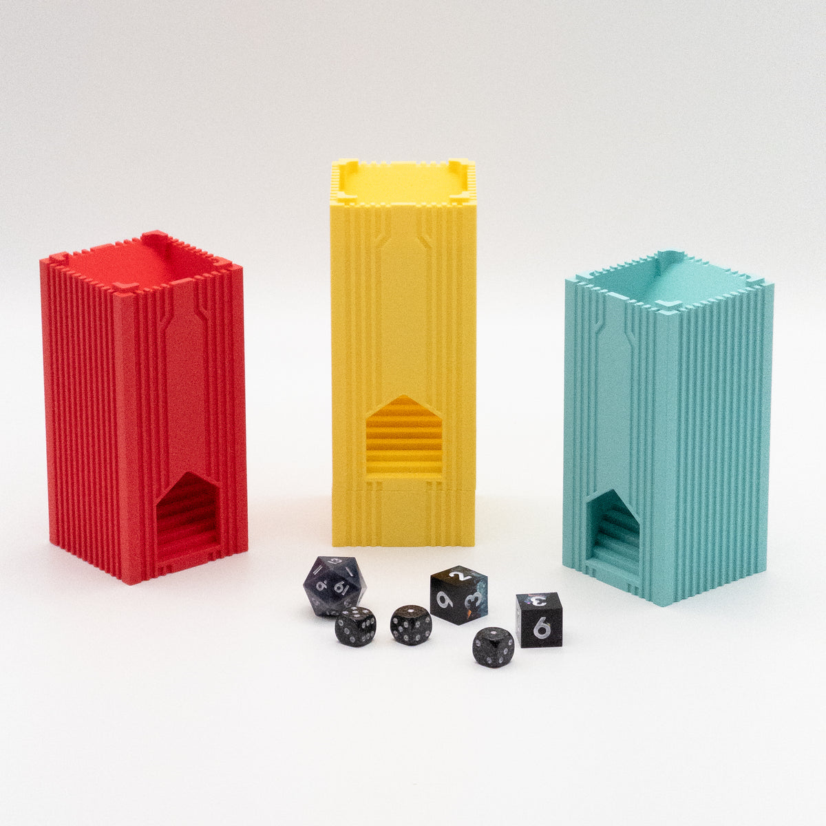 Box To Board Square Dice Tower