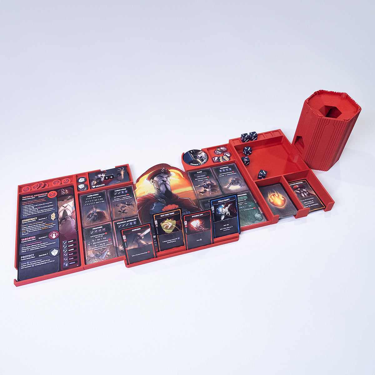 Dice Throne Compatible Player Dashboard – Box To Board